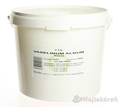 VASELINUM ALBUM Ph.Eur. - GALVEX 2000g | Najlekáreň.eu