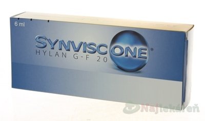 SYNVISC-ONE hylan G-F 20 viskoelastický materiál | Najlekáreň.eu