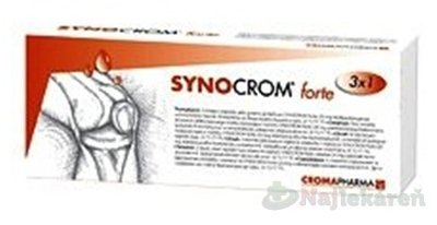SYNOCROM FORTE 2% hyaluronát sodný, 1x2 ml | Najlekáreň.eu