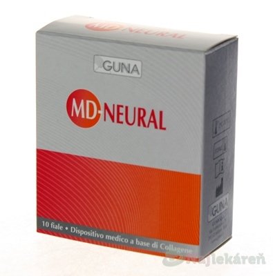 GUNA MD NEURAL kolagénový roztok na kĺby a svaly 10x2 ml | Najlekáreň.eu