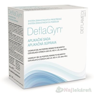 DeflaGyn vaginálny gél, 28 aplikátorov 150 ml | Najlekáreň.eu