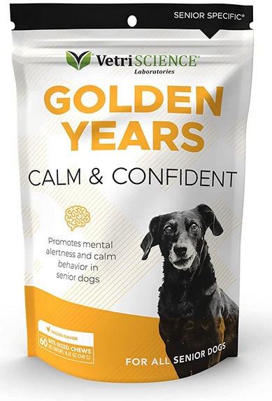 VetriScience GOLDEN YEAR Calm&Confindent zmes biopeptidov pre stárnuce ...