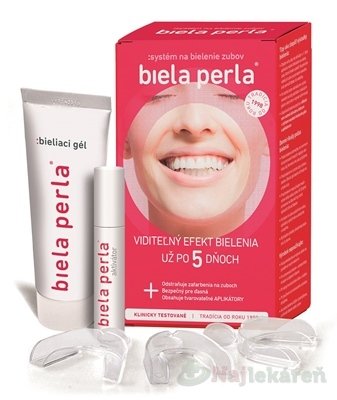 Biela perla Systém na bielenie zubov | Najlekáreň.eu