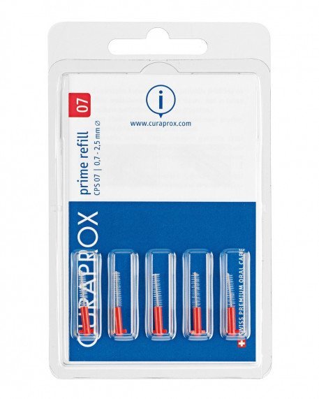 Curaprox medzizubné kefky CPS prime 07, 5 kusov | Najlekáreň.eu
