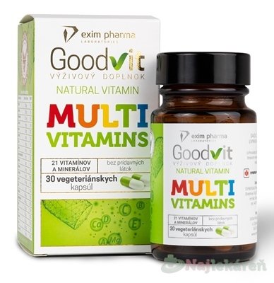 Goodvit Natural MULTIVITAMINS | Najlekáreň.eu