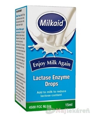 Milkaid Lactase Enzyme Drops | Najlekáreň.eu