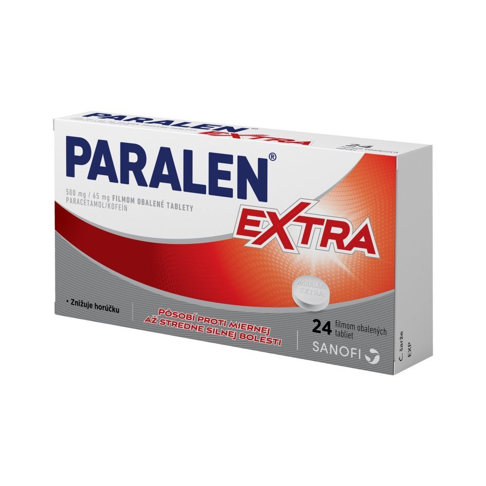 PARALEN EXTRA proti bolesti 24 tbl | Najlekáreň.eu