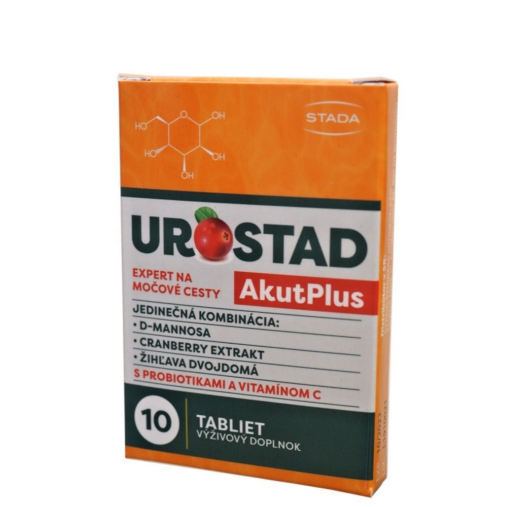 UROSTAD AkutPlus močové cesty 10 tabliet | Najlekáreň.eu