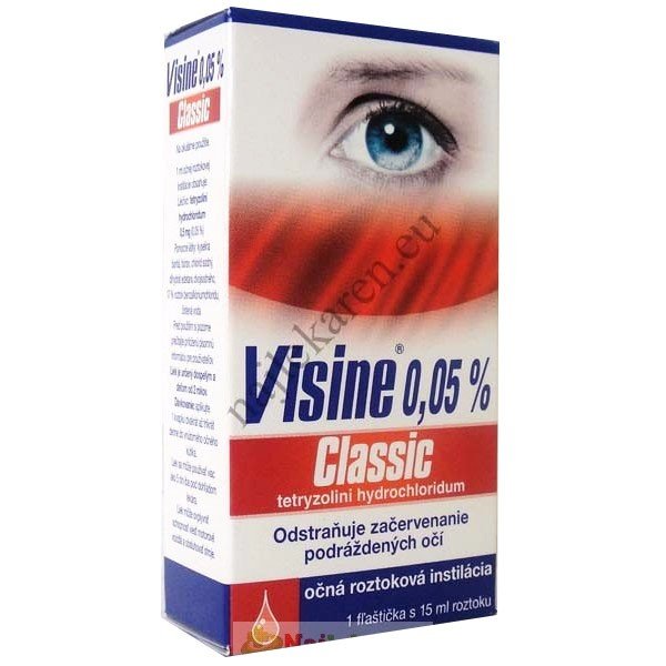 Visine Classic 0,05 % na podráždené oči 15 ml | Najlekáreň.eu