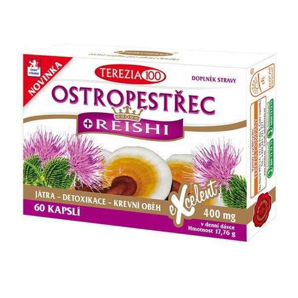 Ostropestrec mariánsky 60 cps | Najlekáreň.eu