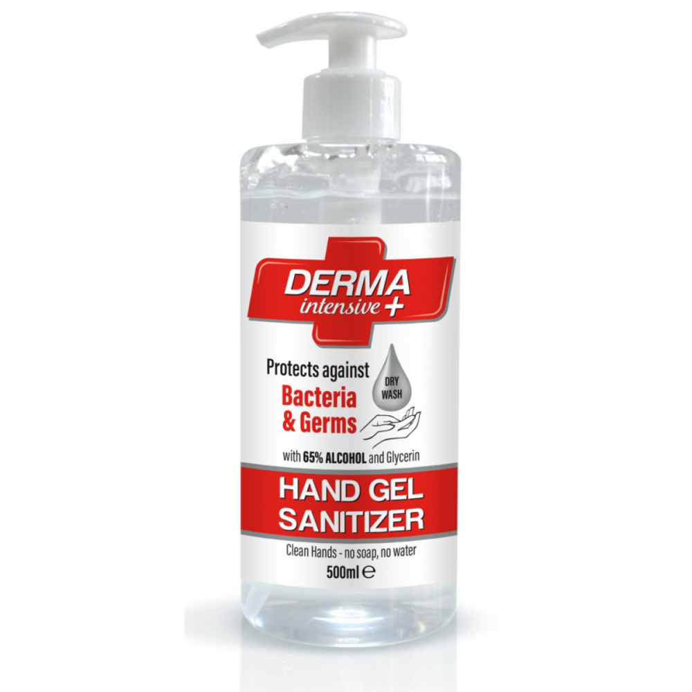 Dezinfekčný antibakteriálný gél na ruky Derma Intensive+ 500 ml ...