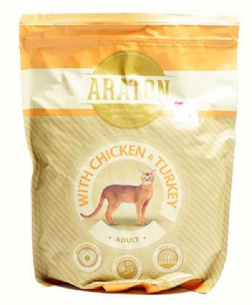 ARATON cat adult active chicken & turkey granule pre mačky 1,5 kg ...
