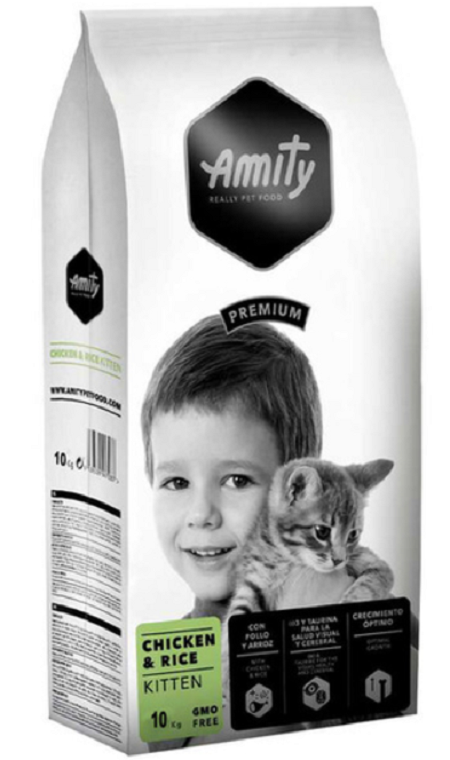 Amity CATS Premium KITTEN Chicken and Rice granule pre mačiatka s ...