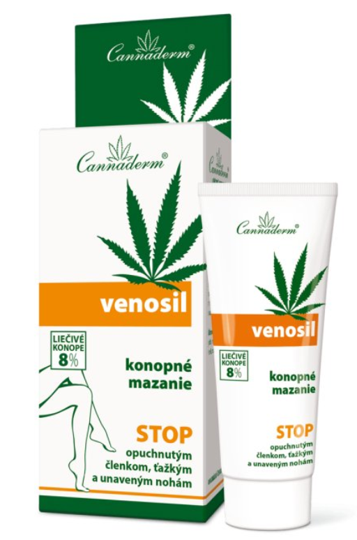 Cannaderm VENOSIL masážny gél na unavené nohy 100ml | Najlekáreň.eu