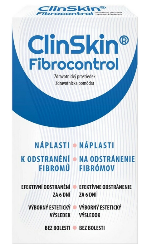 ClinSkin Fibrocontrol náplasti na odstránenie fibrómov 3ks | Najlekáreň.eu