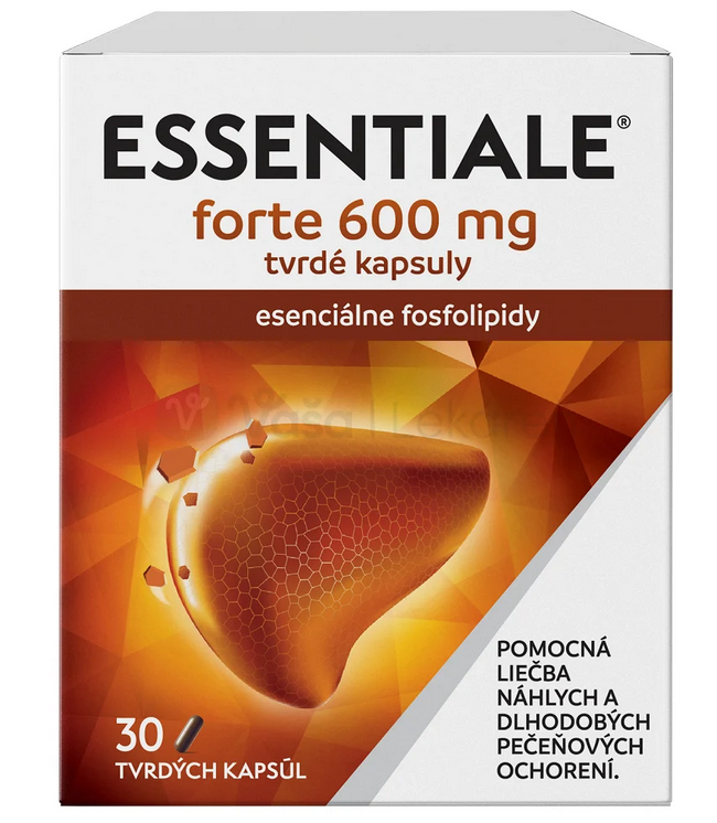 Essentiale forte 600 mg na ochorenie pečene 30 kapsúl | Najlekáreň.eu