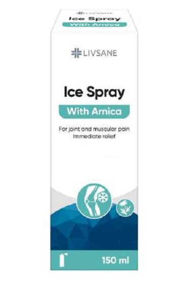 LIVSANE Chladivý sprej s obsahom Arniky 150ml | Najlekáreň.eu