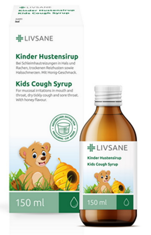 LIVSANE Detský sirup proti kašľu 150ml | Najlekáreň.eu
