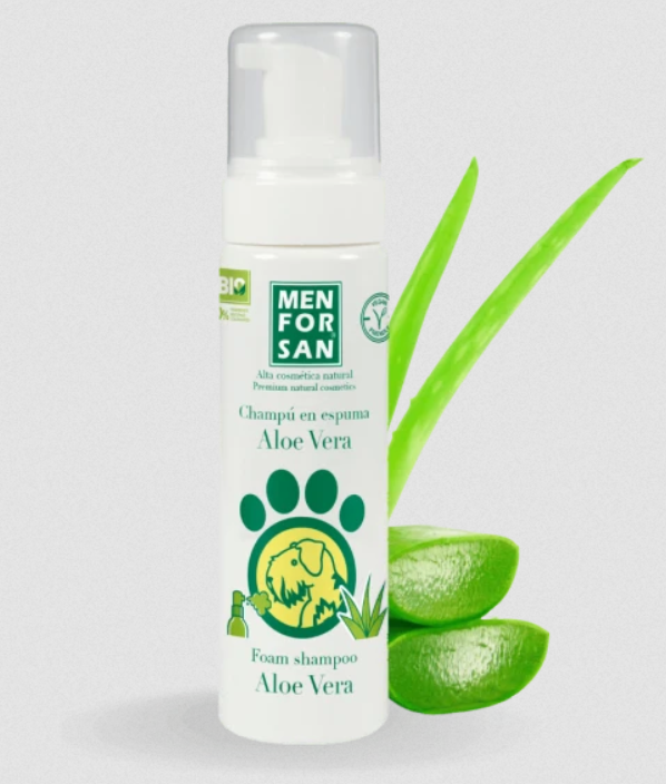 MEN FOR SAN penový šampón s aloe vera pre psov 200ml | Najlekáreň.eu