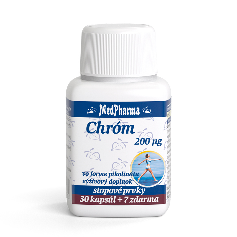 MedPharma CHRÓM 200 µg kapsule 100+7 zadarmo | Najlekáreň.eu