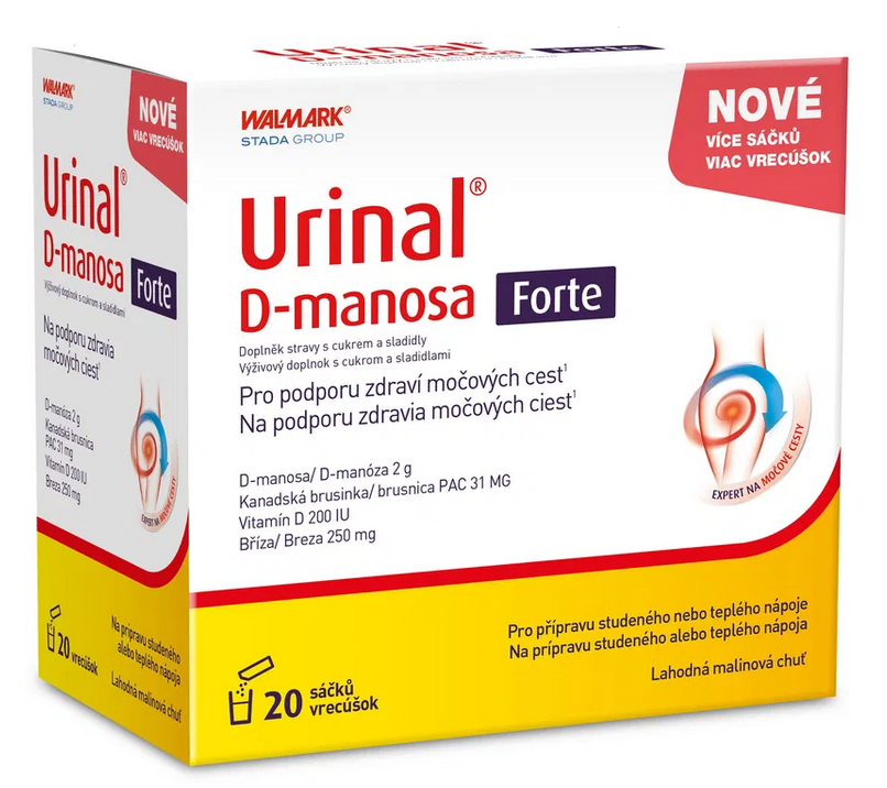 Urinal D-manosa Forte vrecúška 20ks | Najlekáreň.eu