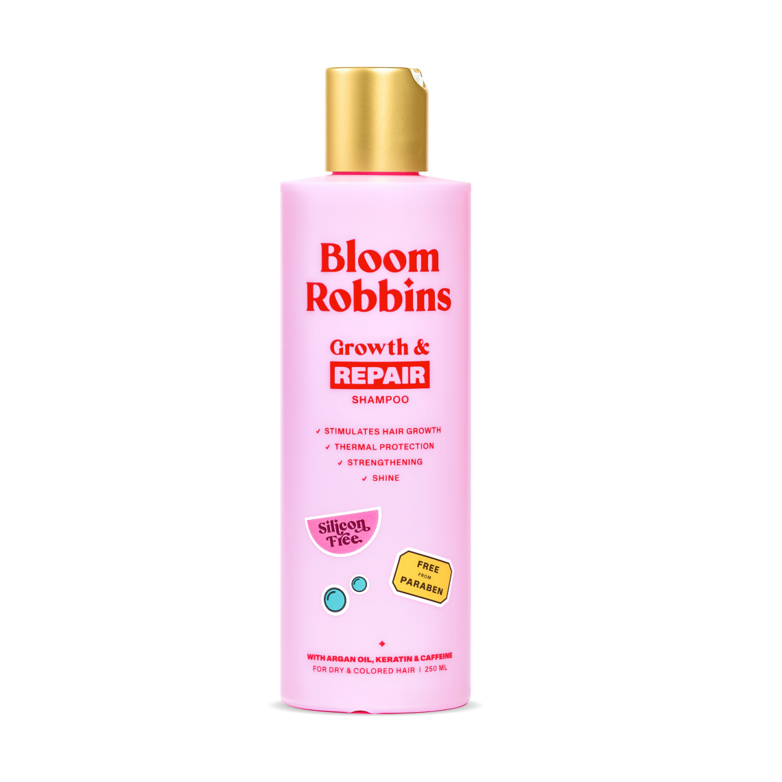 Bloom Robbins GROWTH & REPAIR šampón na farbené a poškodené vlasy 250ml ...
